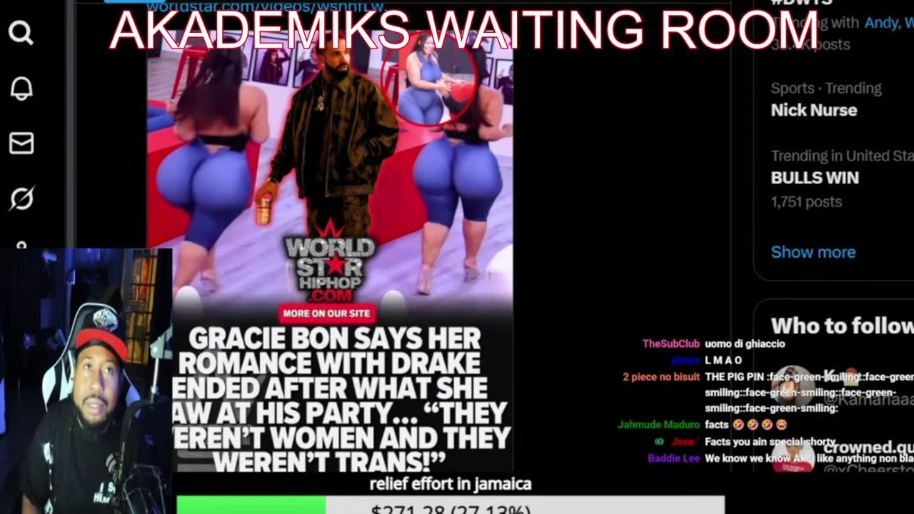 Akademiks Waiting Room (LIVE WHILE AK IS - One News Page VIDEO