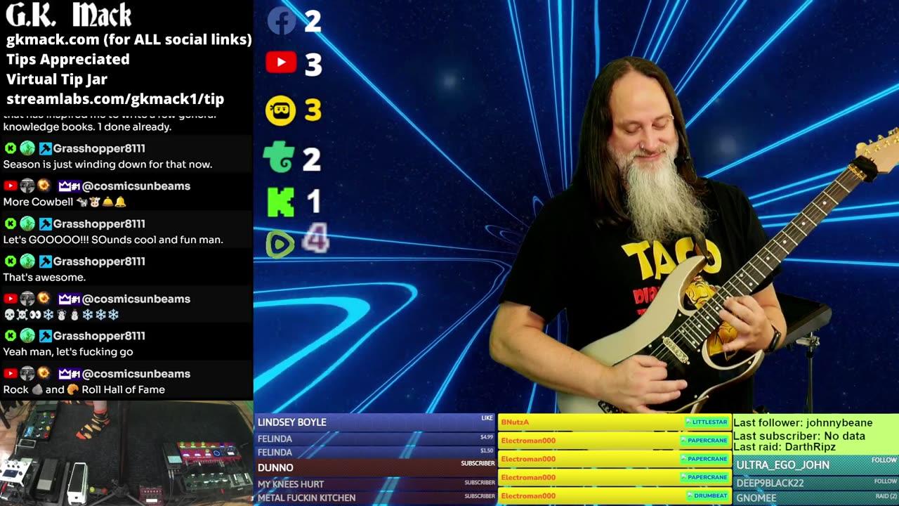 G.K. Mack Live Looping Jackassery & Rants - One News Page VIDEO