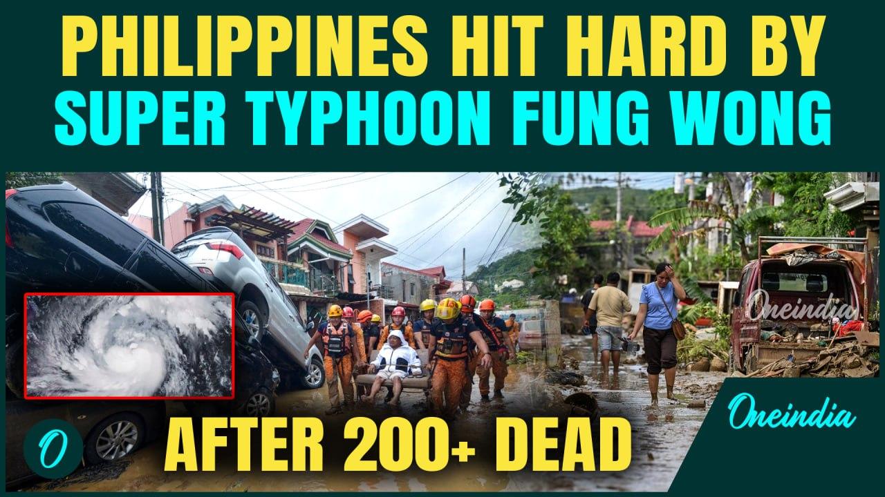 Philippines Super Typhoon Fung-Wong BREAKING: - One News Page VIDEO