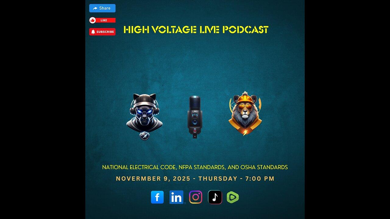 High Voltage Live Podcast - November 9, 2025 - One News Page VIDEO