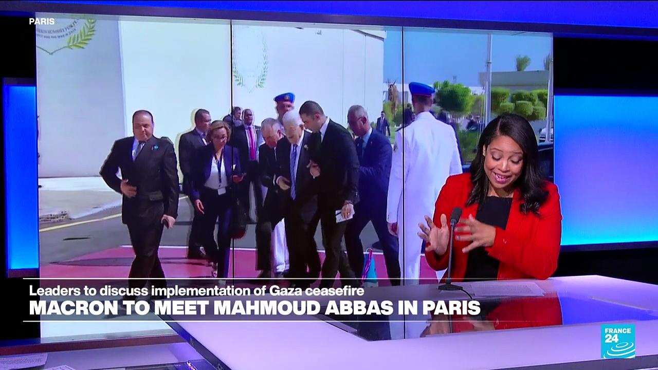 Macron to meet Mahmoud Abbas in Paris to discuss - One News Page VIDEO