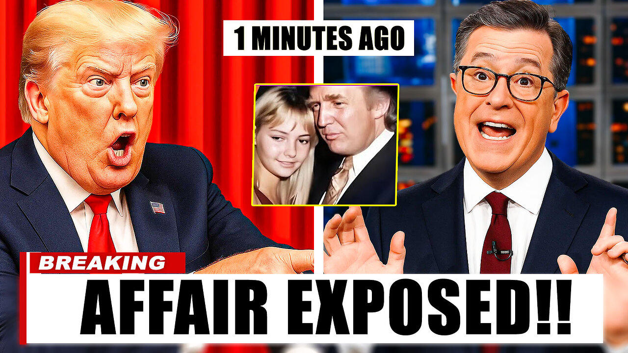 Trump Panics as Stephen Colbert Uncovers Epstein - One News Page VIDEO