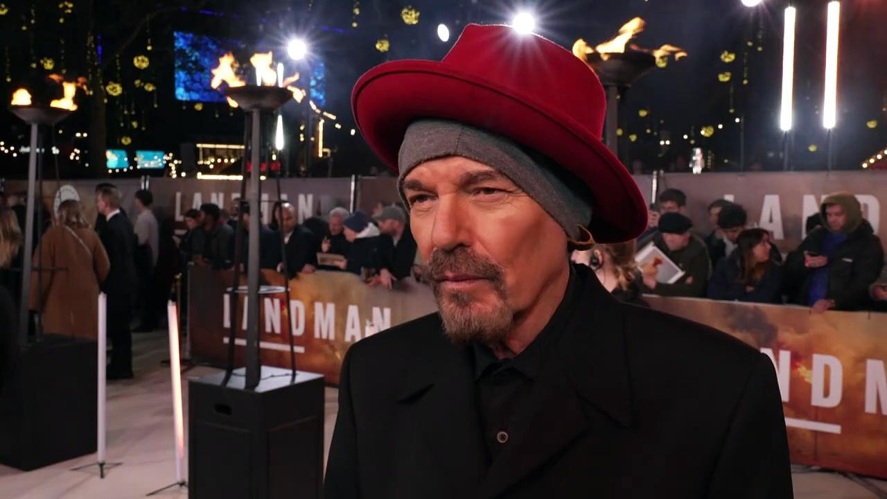 Demi Moore joins LANDMAN cast for chilly London - One News Page VIDEO