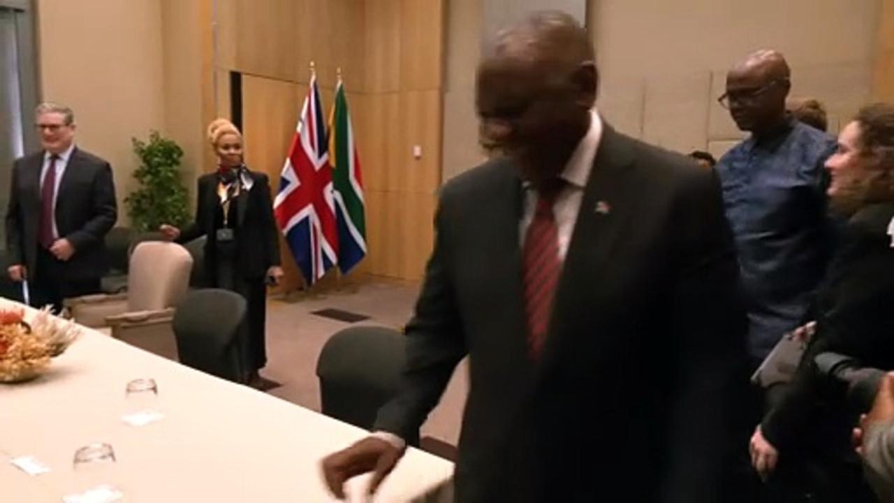 Starmer holds bilat with Ramaphosa - One News Page VIDEO