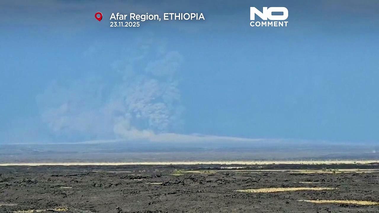 Ethiopia’s Hayli Gubbi volcano has erupted for - One News Page VIDEO