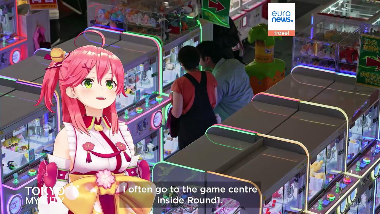 Exploring Tokyo with VTuber Sakura Miko and Chef - One News Page VIDEO