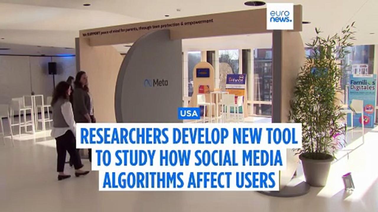 Social media algorithms can alter political - One News Page VIDEO