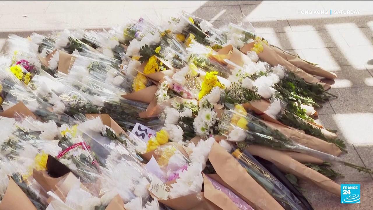 Hong Kong mourns victims of deadly building fire - One News Page VIDEO