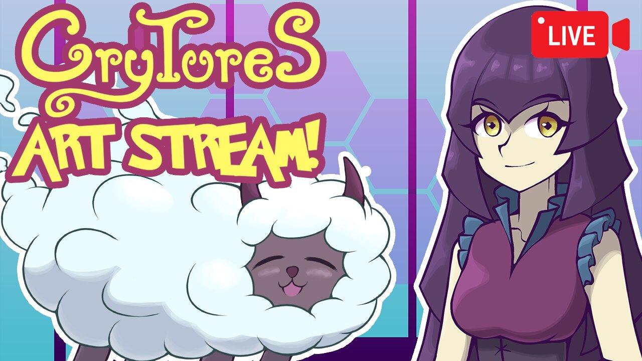 Vtuber Draws Fake Pokemon For DnD | Crytures - One News Page VIDEO
