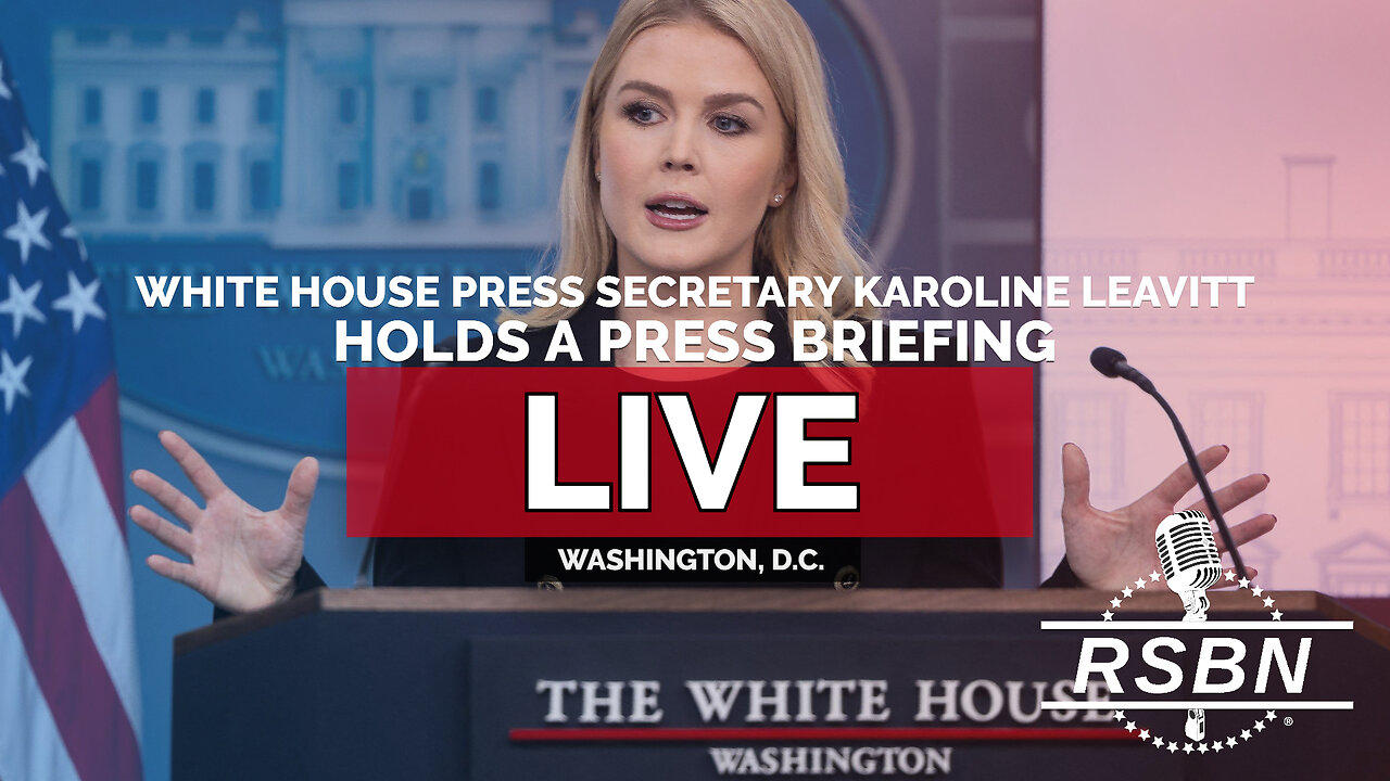 LIVE: White House Press Secretary Karoline - One News Page VIDEO