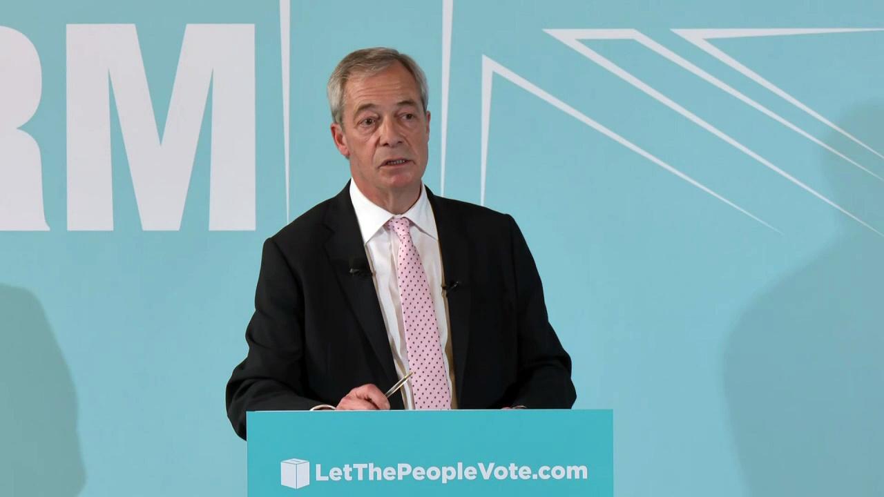 Farage delivers tirade against BBC’s ‘double - One News Page VIDEO
