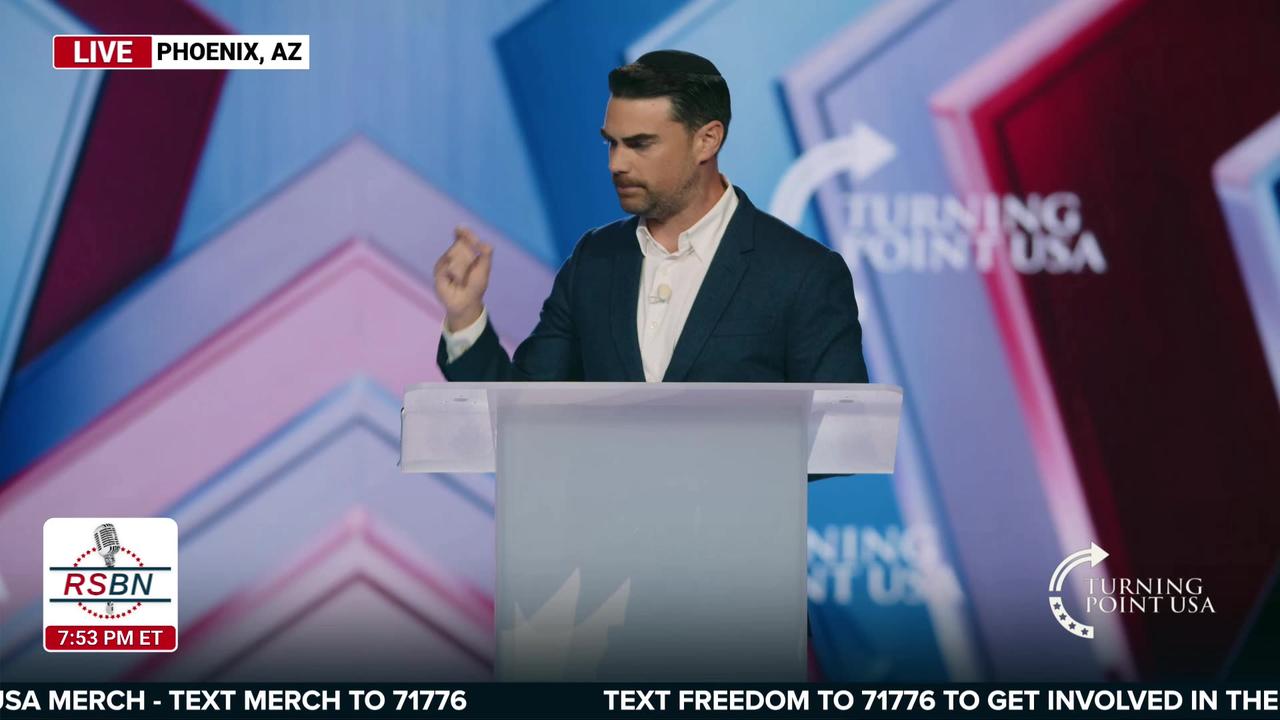 WATCH: Ben Shapiro Speech at TPUSA's - One News Page VIDEO