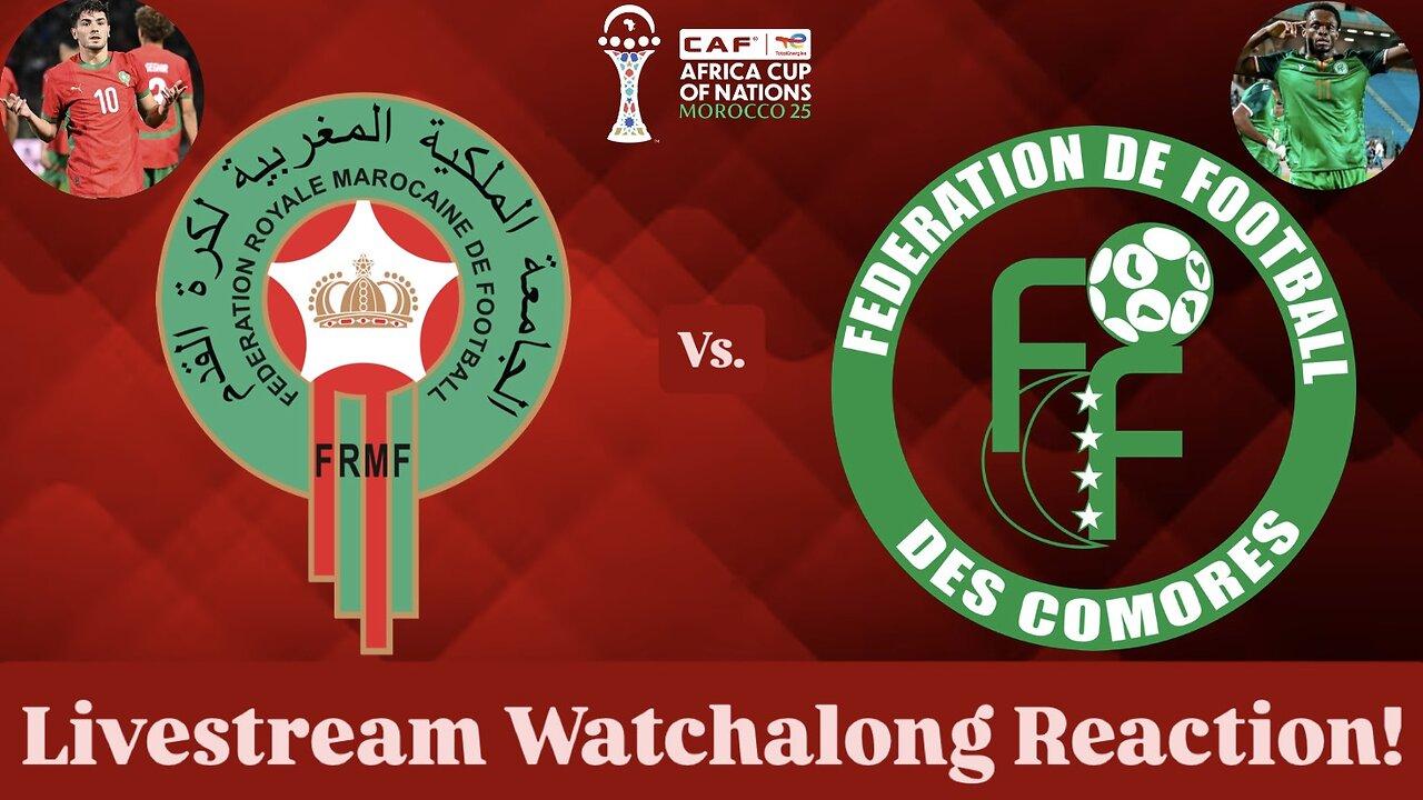 Morocco Vs. Comoros 2025 Africa Cup Of Nations - One News Page VIDEO