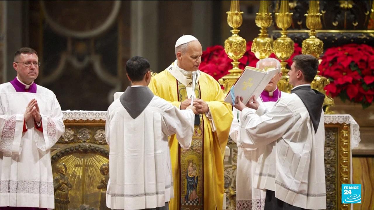 'The first US Pope Leo XIV addressed around - One News Page VIDEO