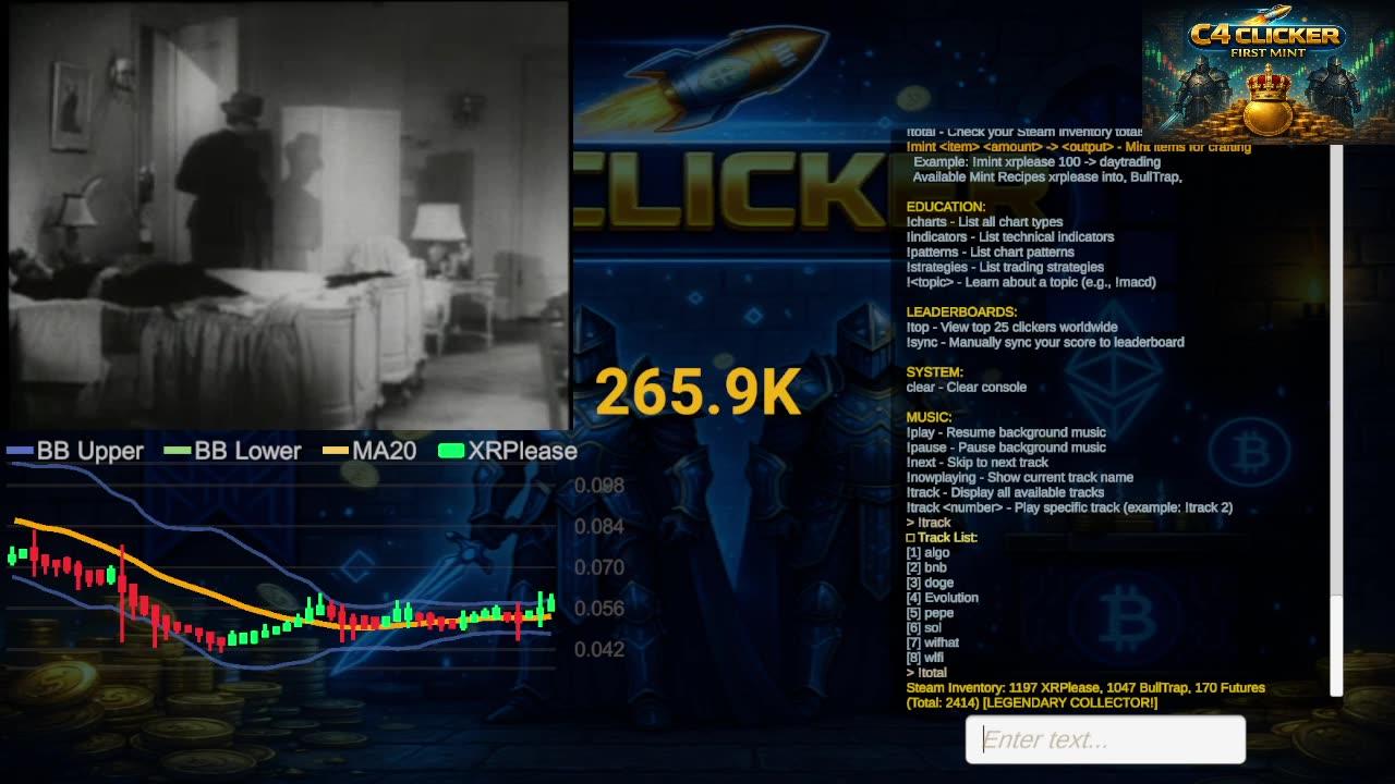 C4 Clicker: First Mint (Leaving EA soon) - One News Page VIDEO