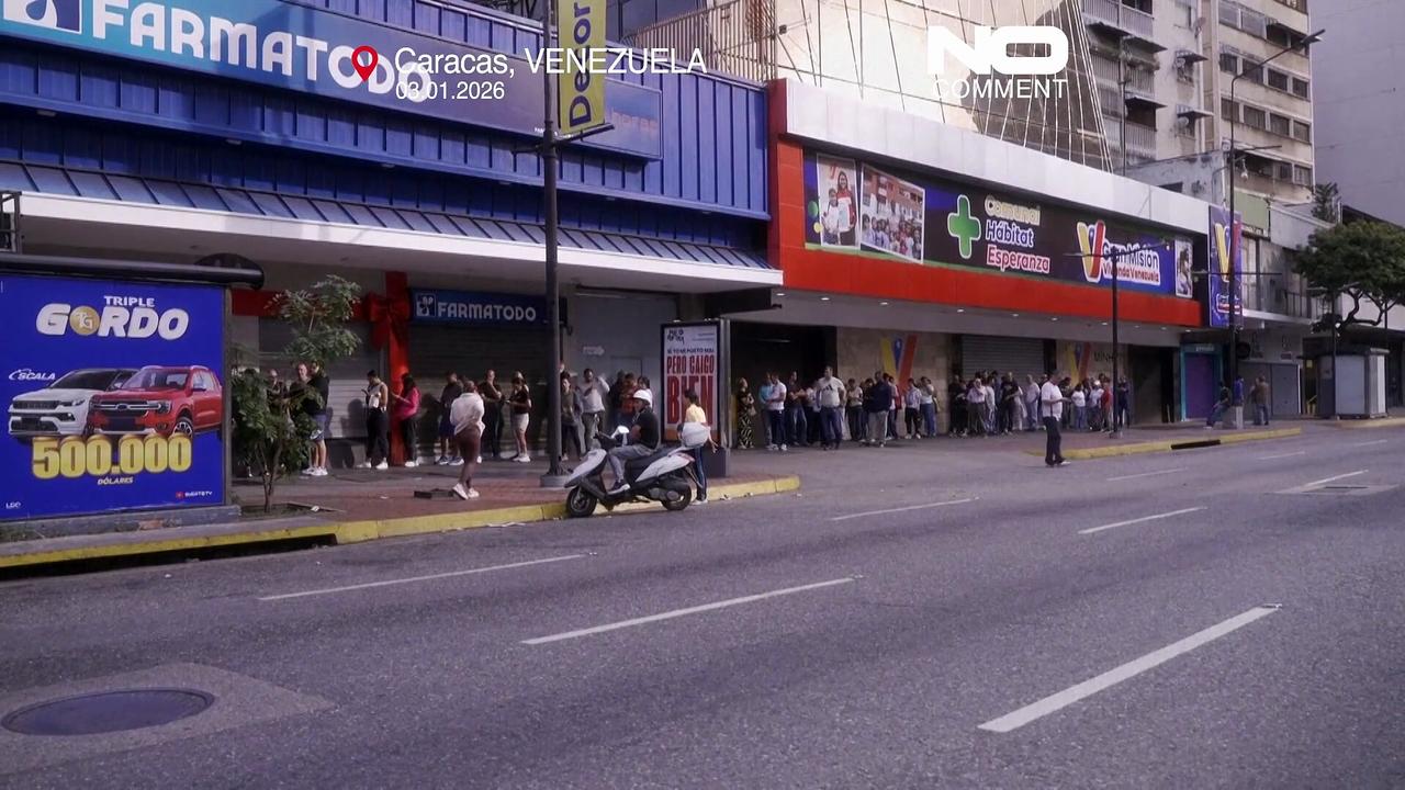 Venezuela: Caracas residents stock up on - One News Page VIDEO