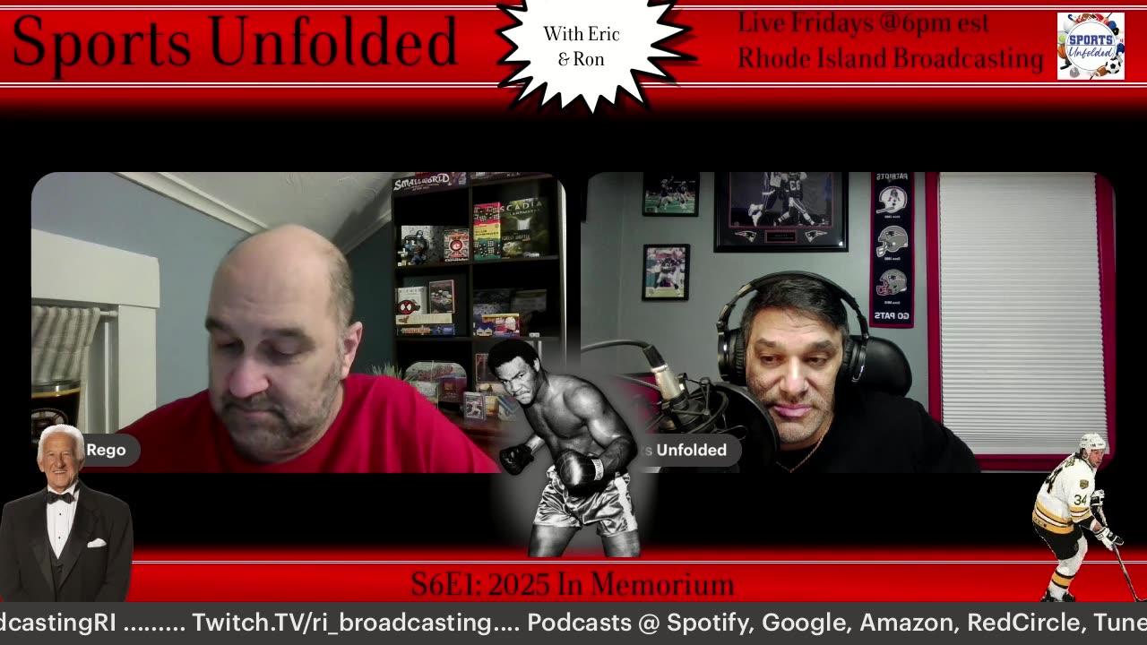 Sports Unfolded S6E1: 2025 In Memorium - One News Page VIDEO