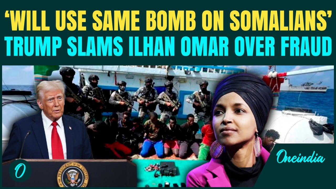 BREAKING: Trump BLASTS Ilhan Omar & Somali - One News Page VIDEO