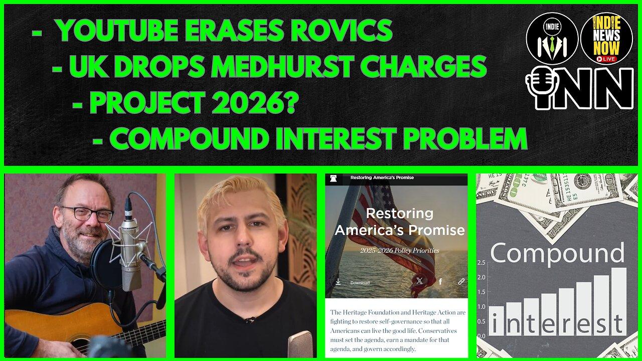 YouTube ERASES Rovics, UK Charges Dropped vs - One News Page VIDEO