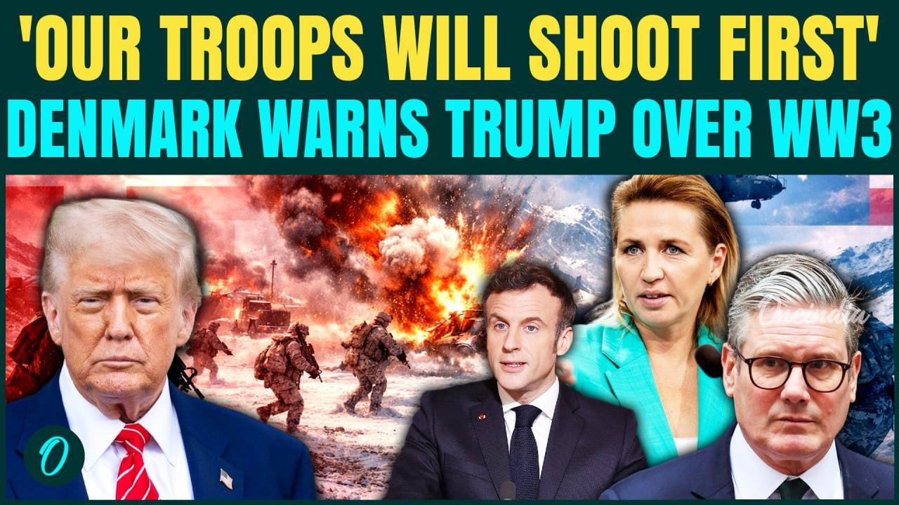 Trump vs Denmark Over Greenland: 'Our Troop Will - One News Page VIDEO