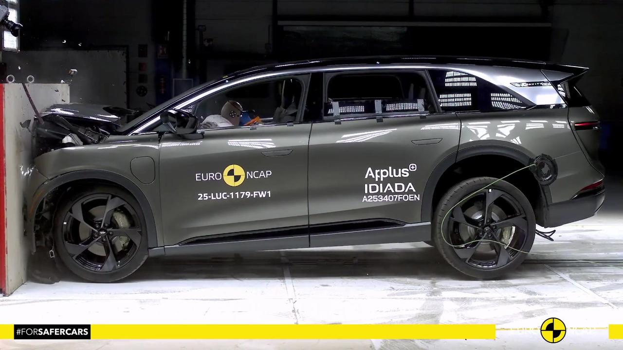 Lucid Gravity - Crash & Safety Tests - 2025 - One News Page VIDEO