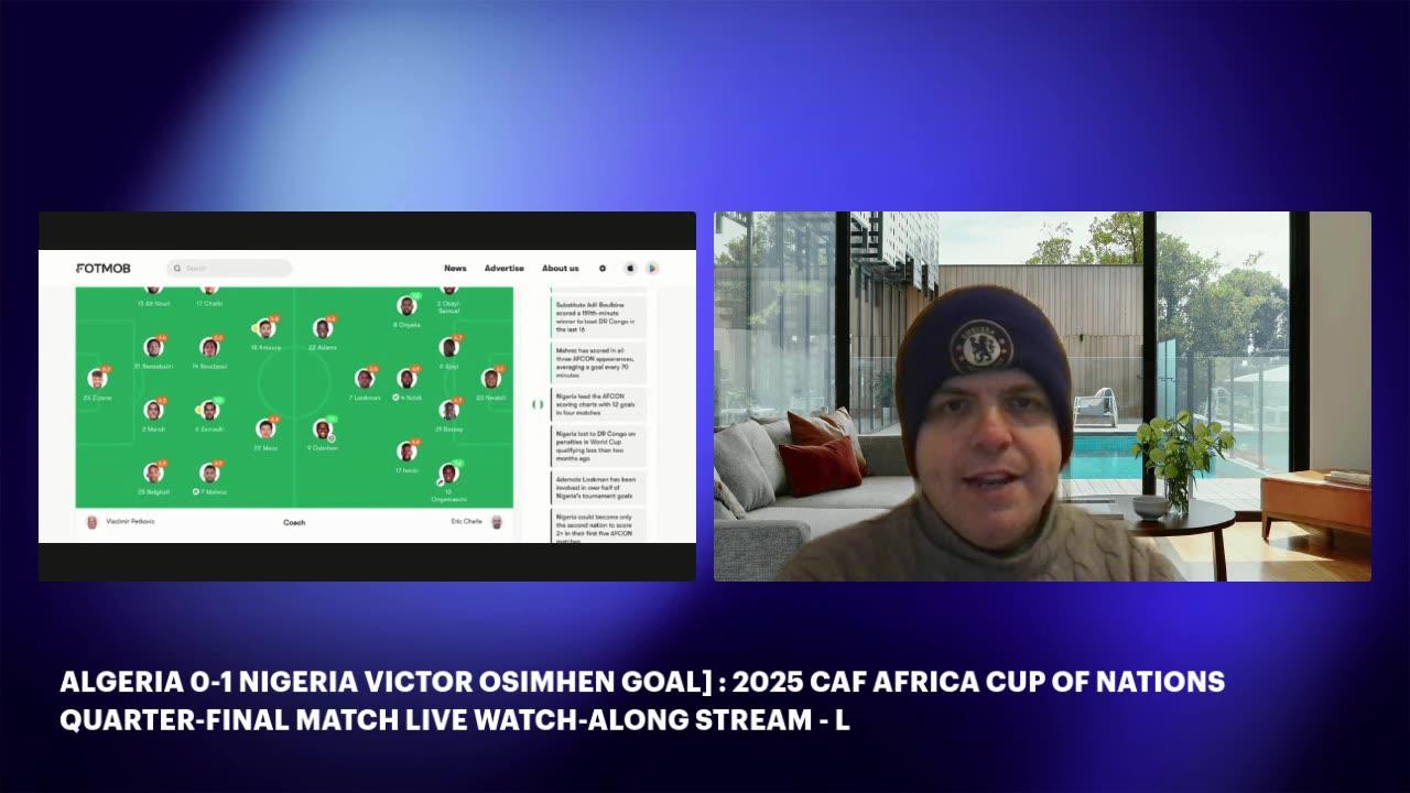 ALGERIA VS NIGERIA : 2025 CAF AFRICA CUP OF - One News Page VIDEO