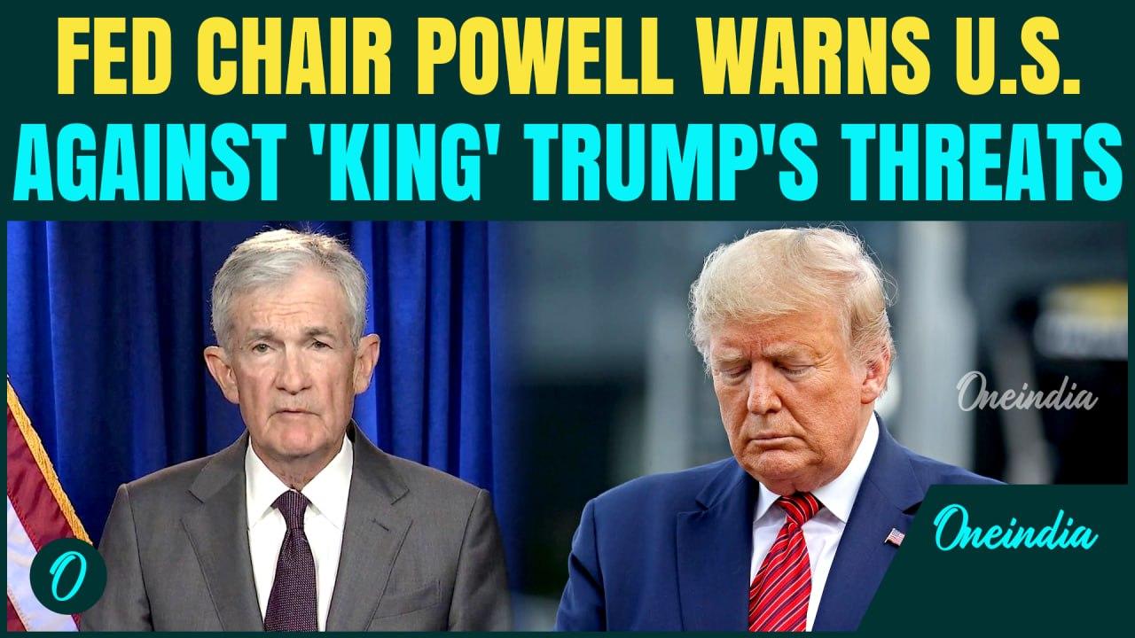 Trump vs Fed Chair: Powell WARNS Trump DOJ Probe - One News Page VIDEO