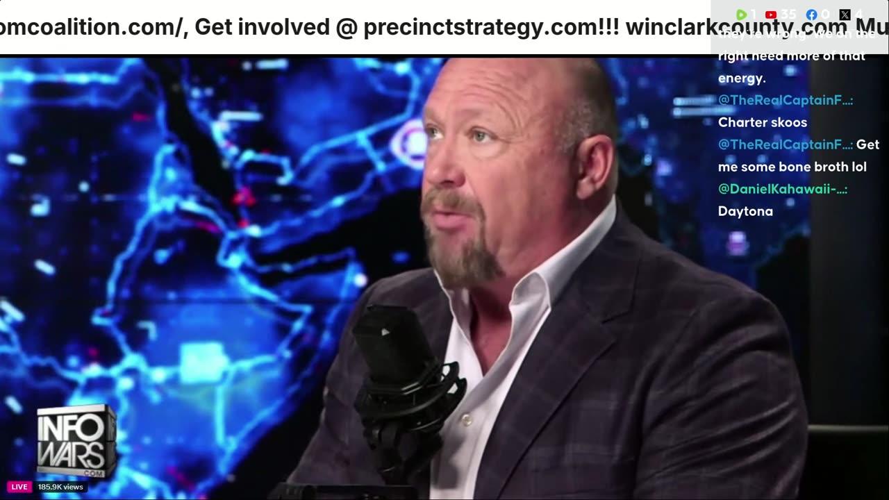 Alex Jones, Info Wars, 01/12/2026 - One News Page VIDEO