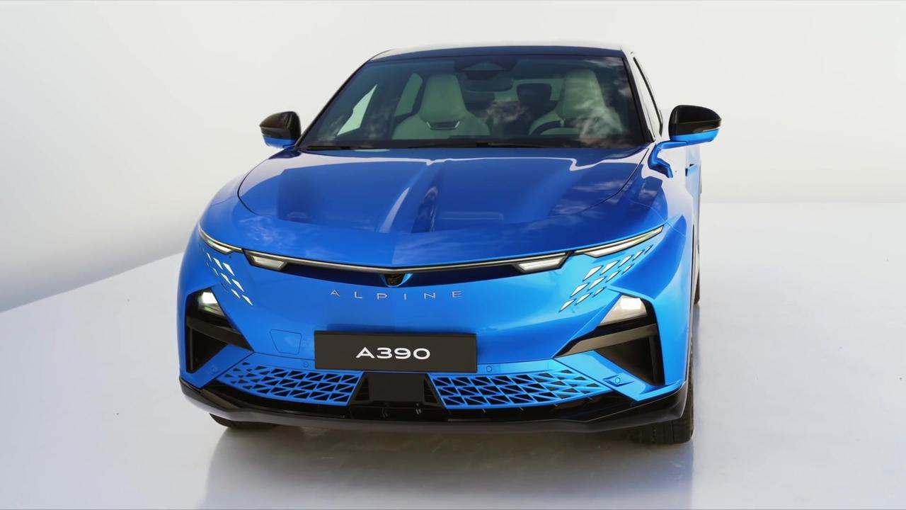Alpine A390 GT Exterior Design in Alpine Vision - One News Page VIDEO