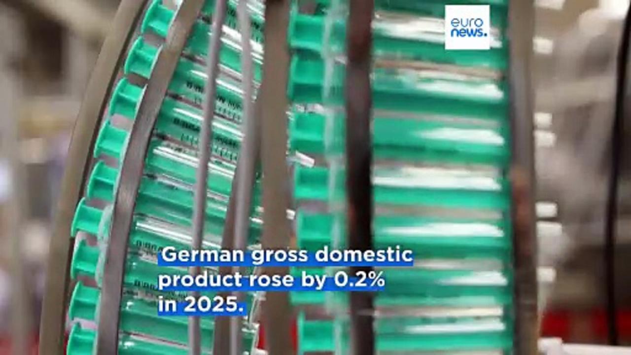 Germany edges back into growth after two years - One News Page VIDEO