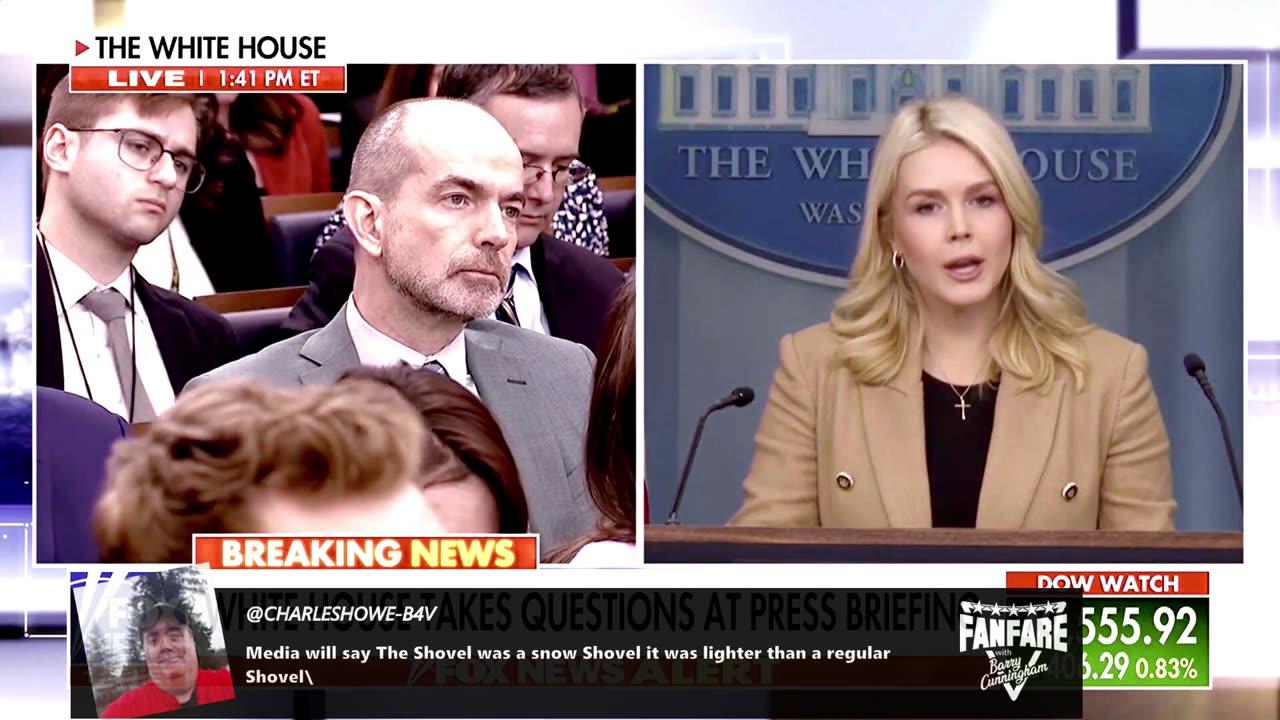 LIVE BREAKING: Karoline Leavitt Holds White - One News Page VIDEO