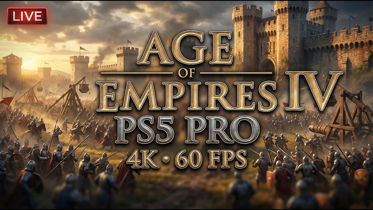 AGE OF EMPIRES IV LIVE ON PS5 PRO – 4K 60 FPS - One News Page VIDEO
