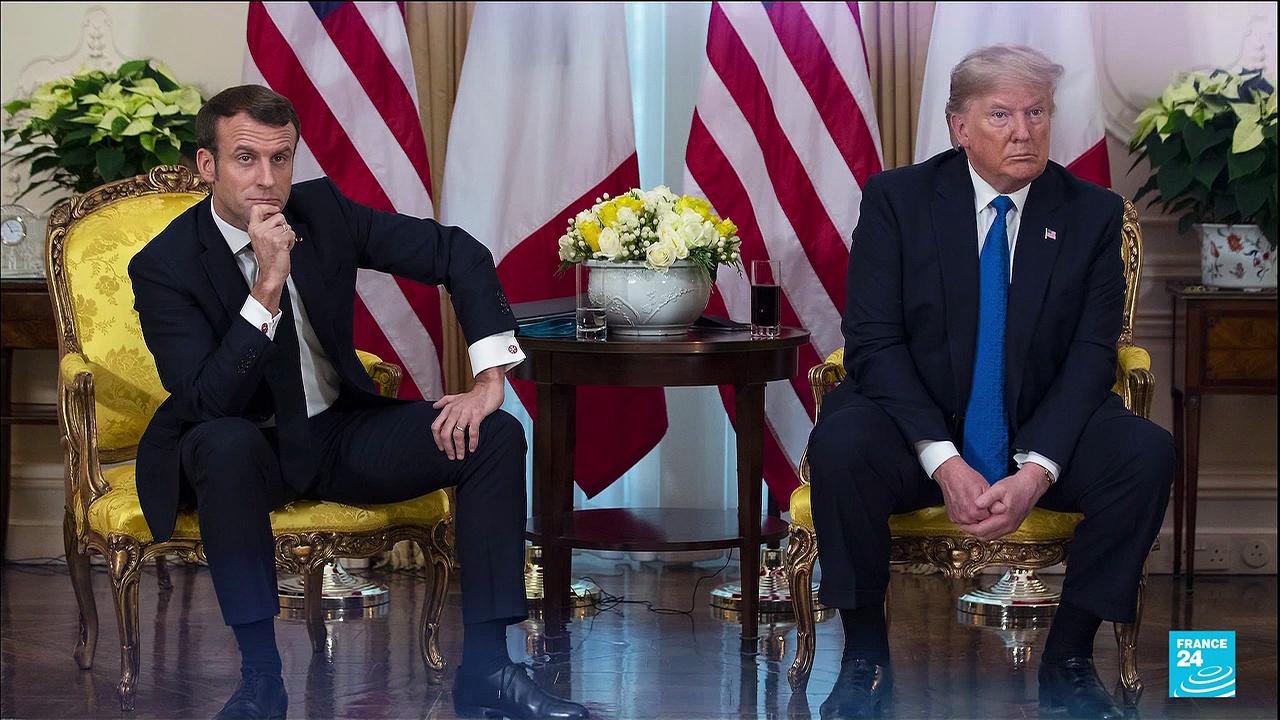 Trump publishes Macron message, threatens French - One News Page VIDEO