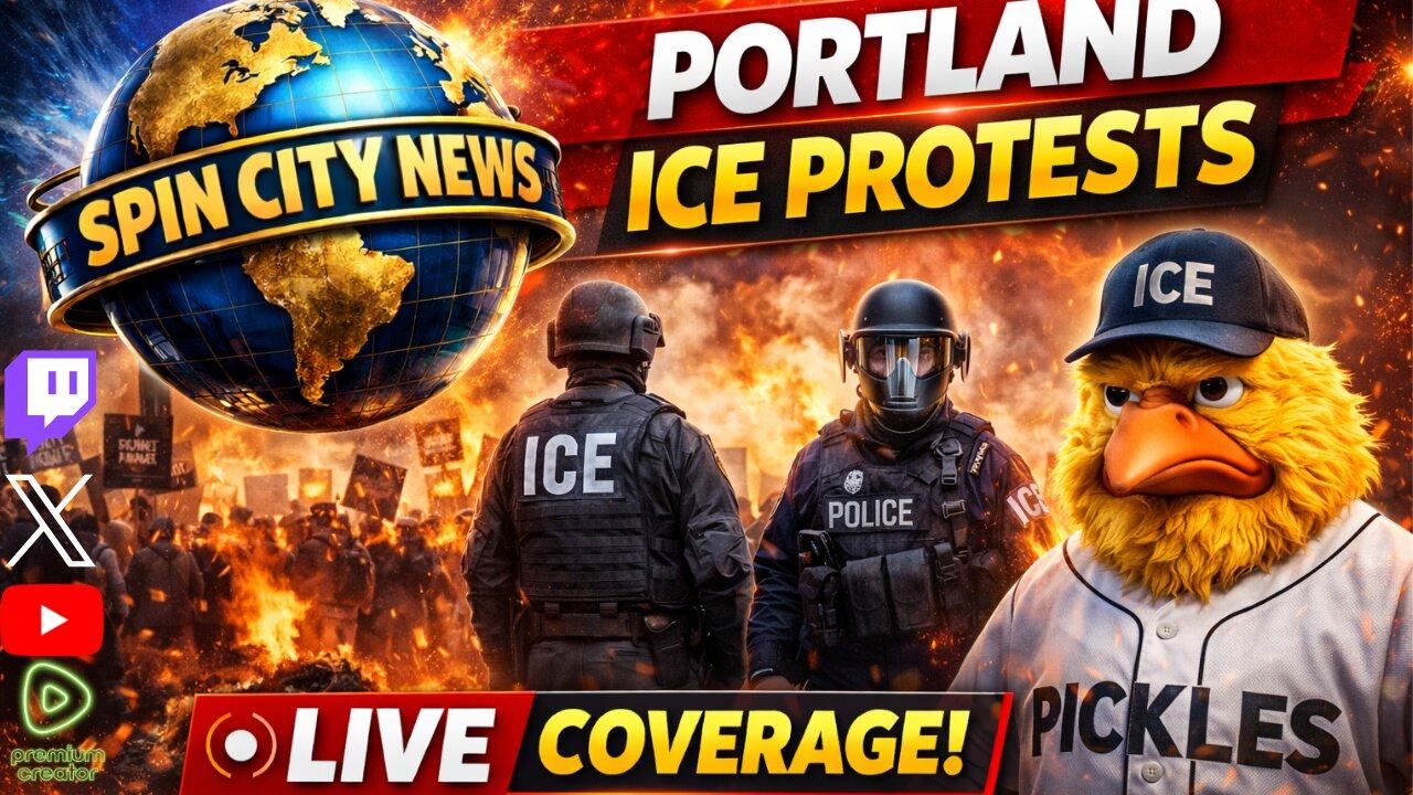 Live: Anti- ICE protest in Portland, Oregon - One News Page VIDEO