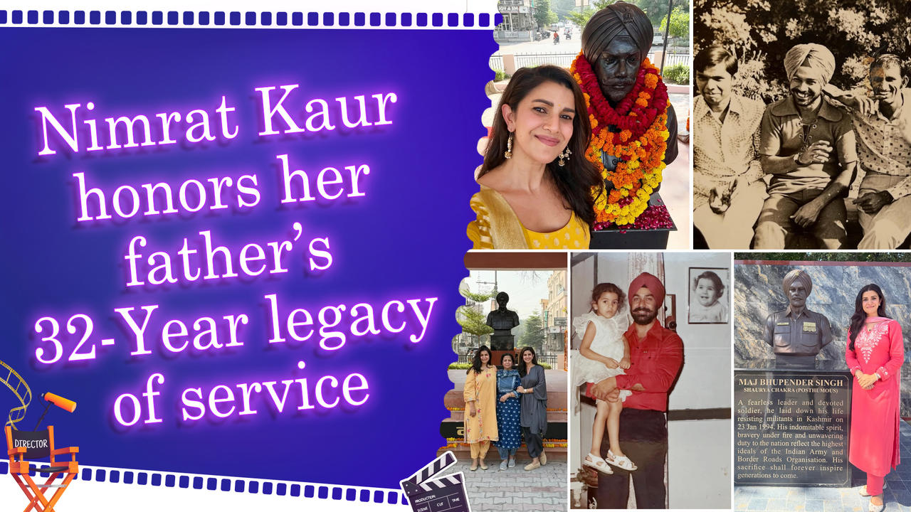 Nimrat Kaur pays tribute to martyred father - One News Page VIDEO