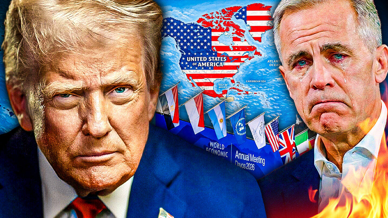 Trump HUMILIATES Carney and OBLITERATES the WEF - One News Page VIDEO