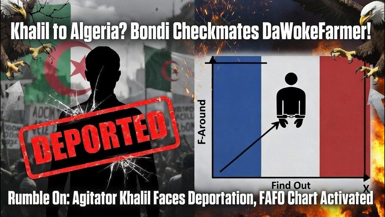 Rumble On: Agitator Khalil Faces Deportation, - One News Page VIDEO