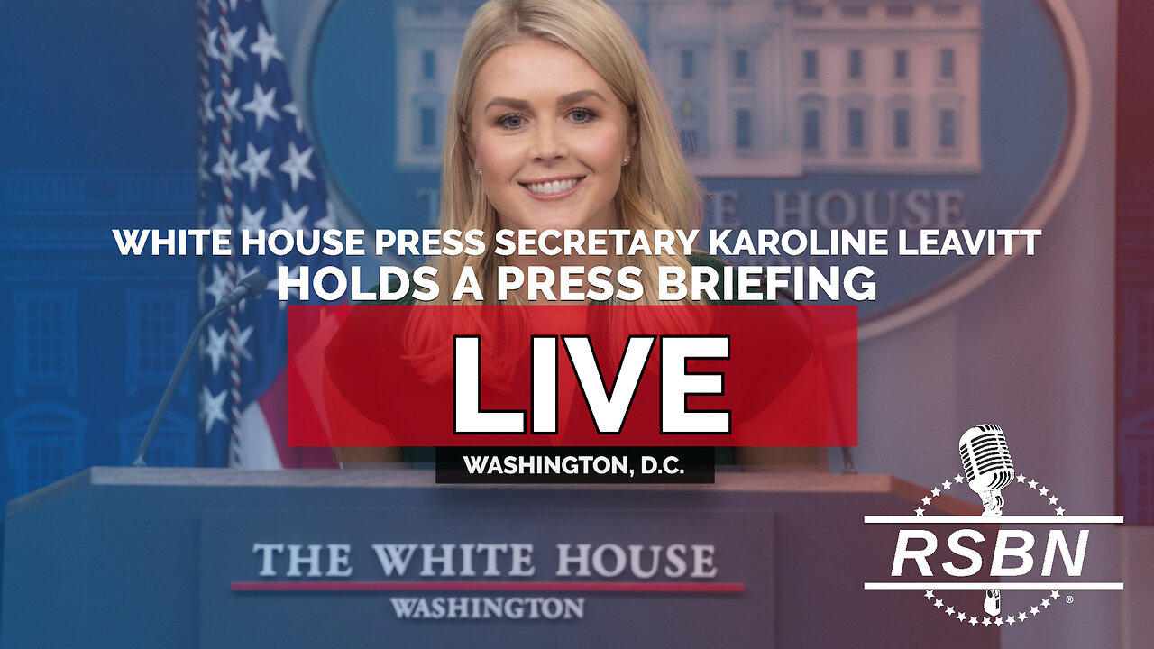 LIVE: White House Press Secretary Karoline - One News Page VIDEO