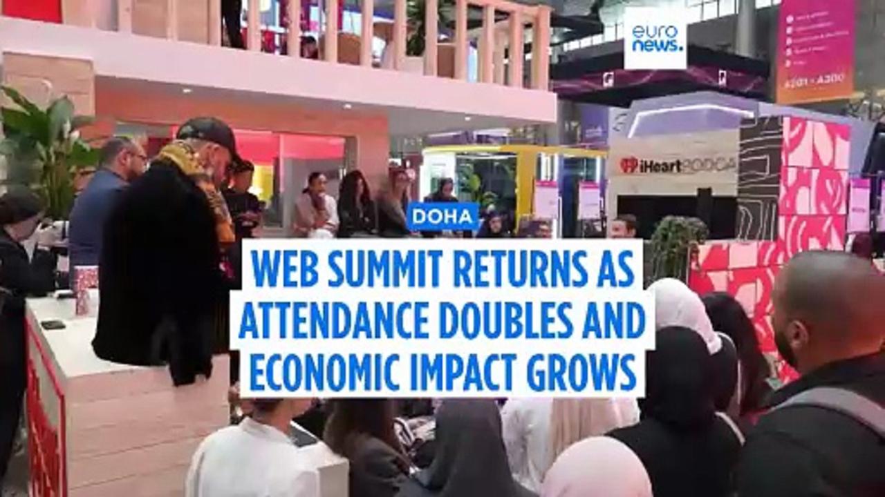 Web Summit returns to Doha as attendance doubles - One News Page VIDEO