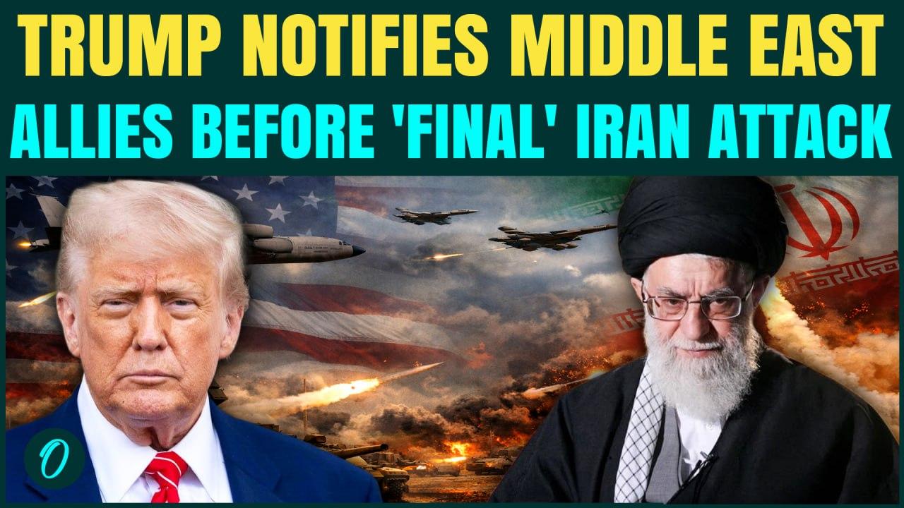 Trump Announces Full Scale Iran Attack Warning: - One News Page VIDEO