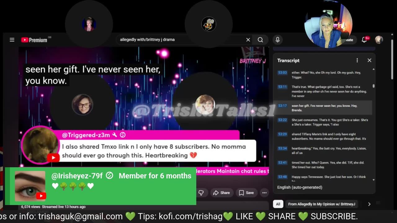 TRISHA TALKS YOUTUBE LIVE 31ST JAN 2026 AM - One News Page VIDEO