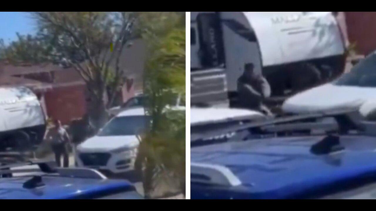 LIVE: Commie Terrorists Ram ICE Agents, Commies - One News Page VIDEO