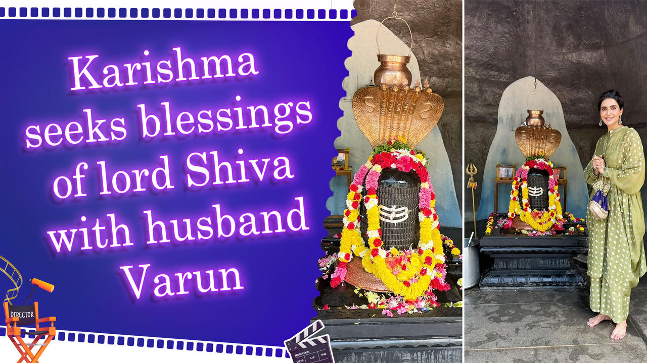 Karishma Tanna celebrates Mahashivratri with - One News Page VIDEO