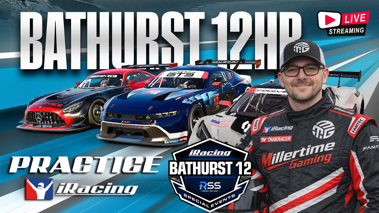 iRacing - Bathurst 12hr Practice and Races at - One News Page VIDEO