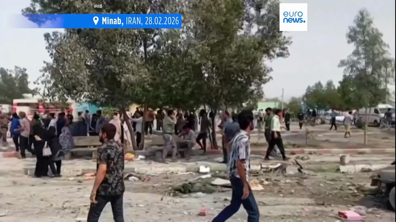 Footage shows destruction in Iran following - One News Page VIDEO