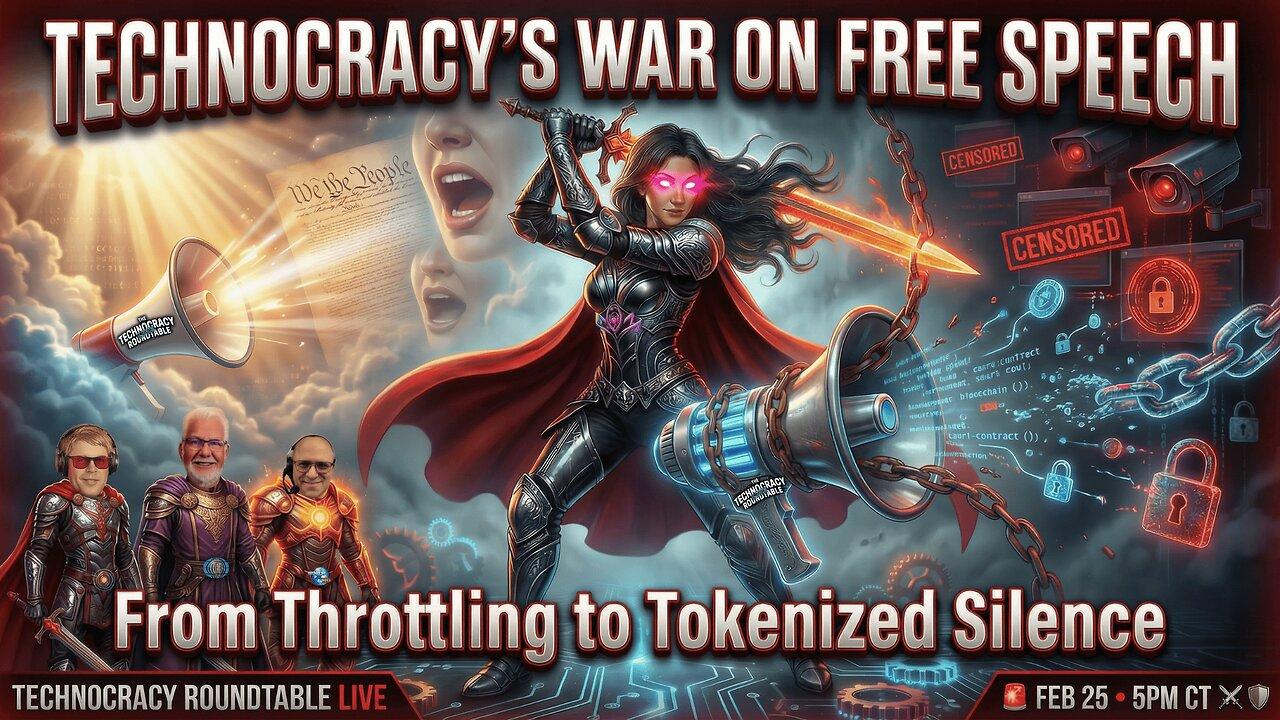 Technocracy Roundtable LIVE: Technocracy’s War - One News Page VIDEO