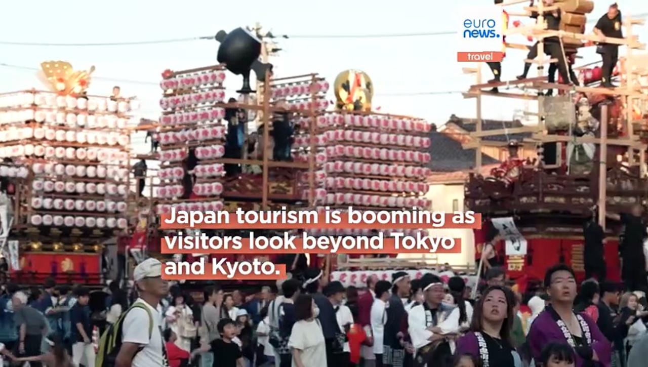 Japan tourism is booming as travellers look - One News Page VIDEO