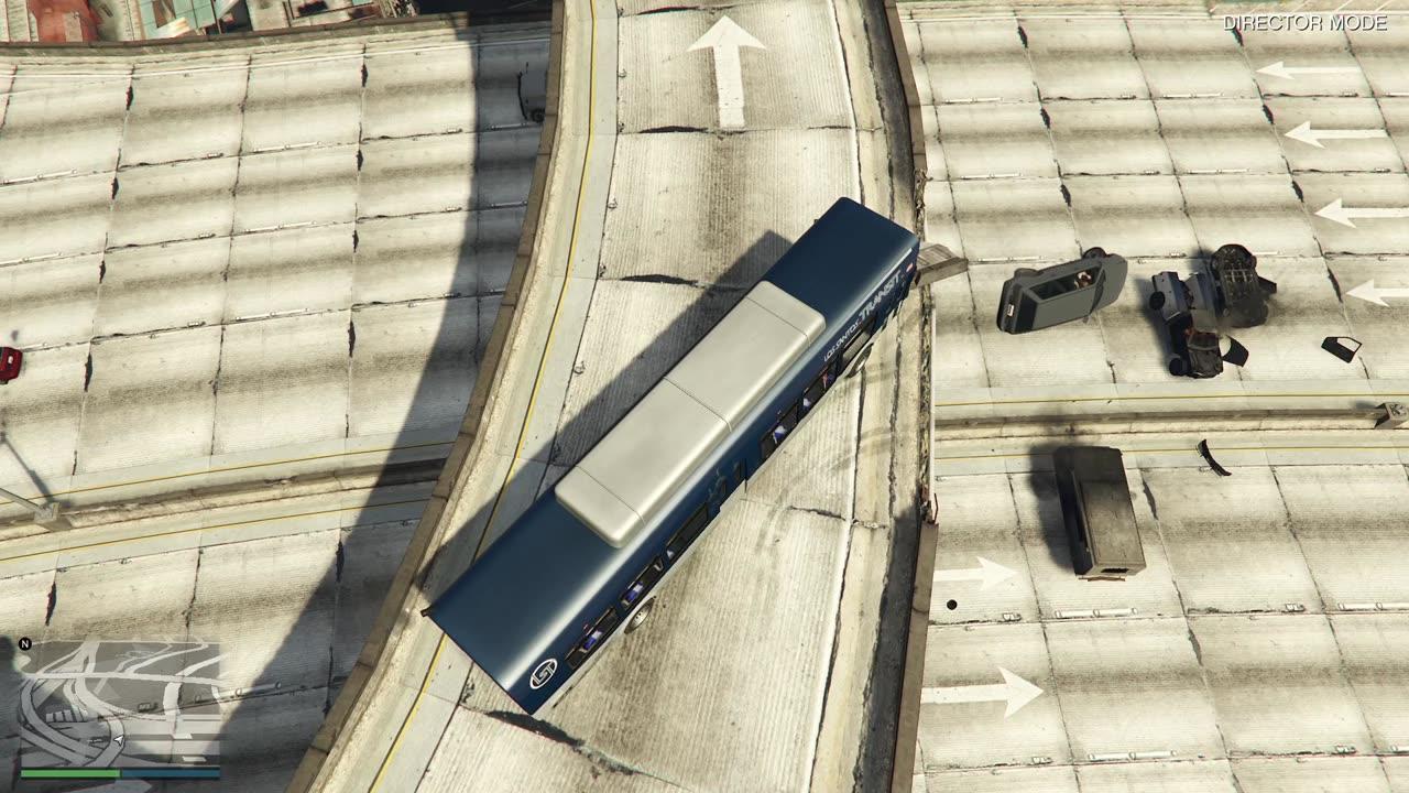 GTA 5 GLITCH – NPCS DRIVE OFF OVERPASS & - One News Page VIDEO