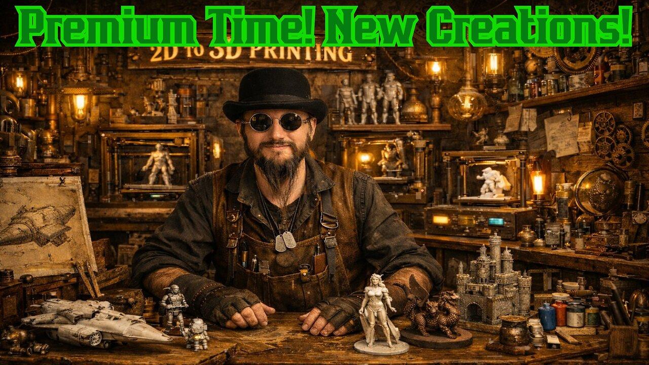 What Is Nerd Making Today? *Premium Time* New 3D - One News Page VIDEO