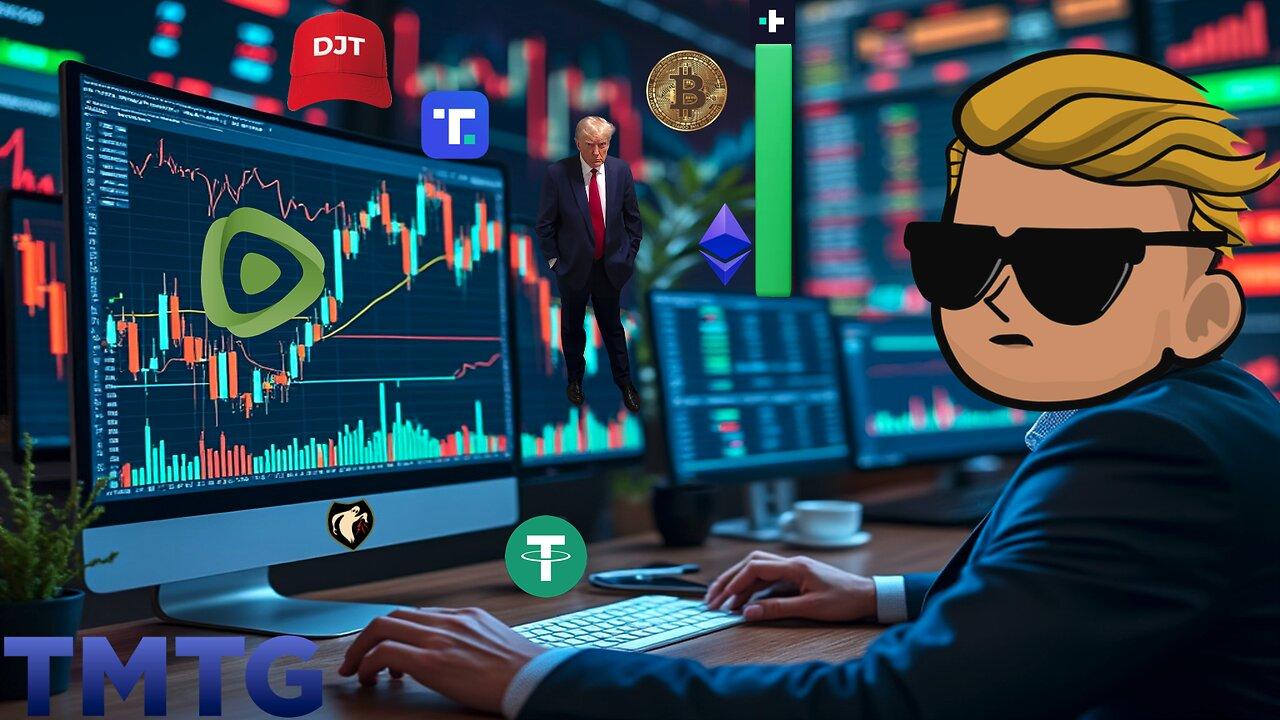 DJT STOCK CHART TAE MERGER TRUTH TVA SPIN RUM - One News Page VIDEO